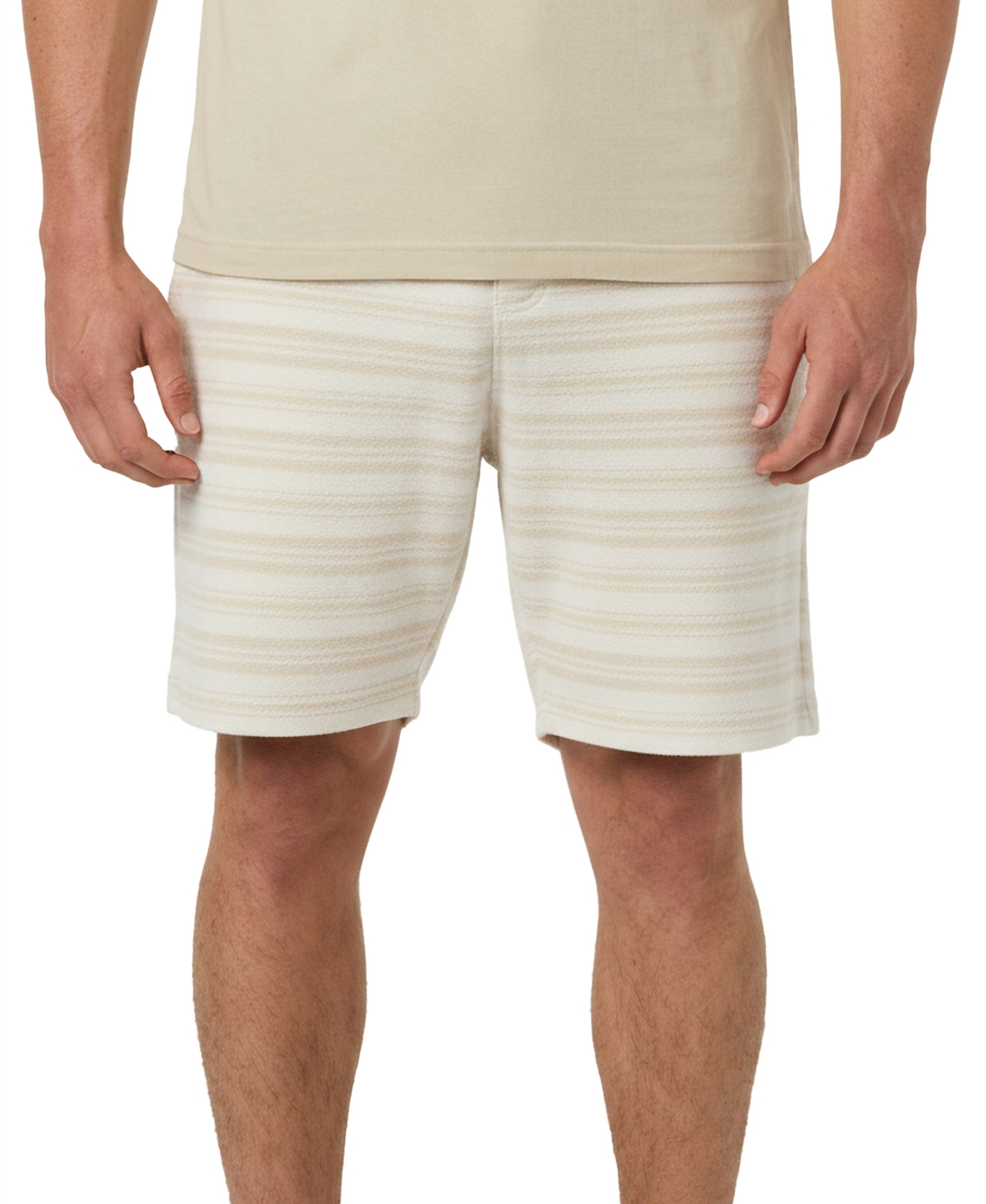 Click here for ONeill Mens Country Club Stripe Short - Tofu prices