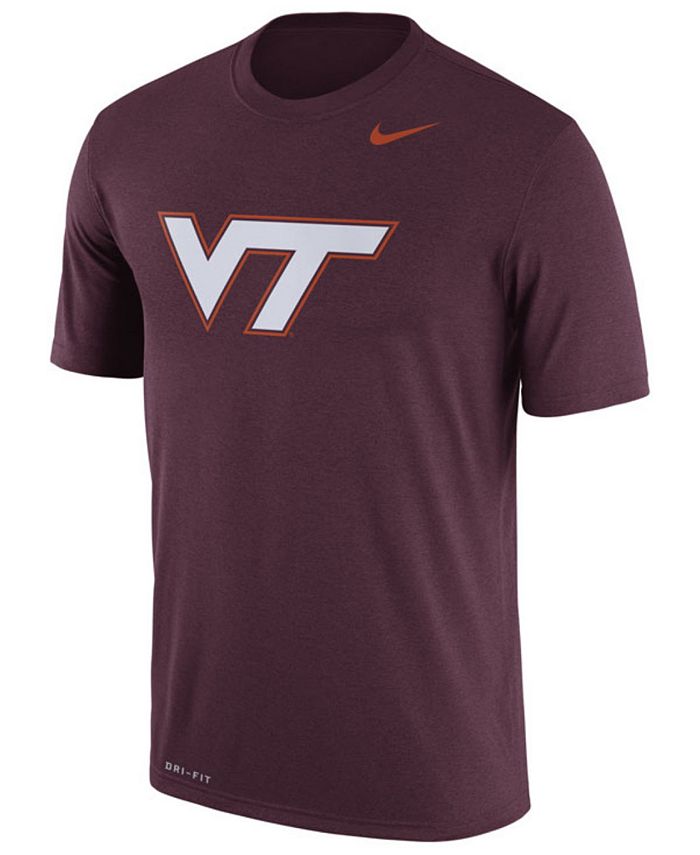 Nike Men's Virginia Tech Hokies Legend Logo T-Shirt - Macy's