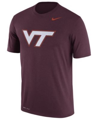 Nike Men's Virginia Tech Hokies Legend Logo T-Shirt - Macy's