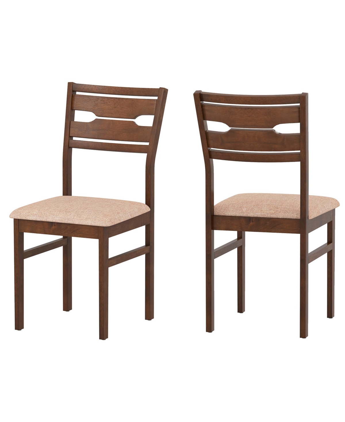 Click here for Gouun Padded Dining Chairs Set of 2 with Rubber Wo... prices