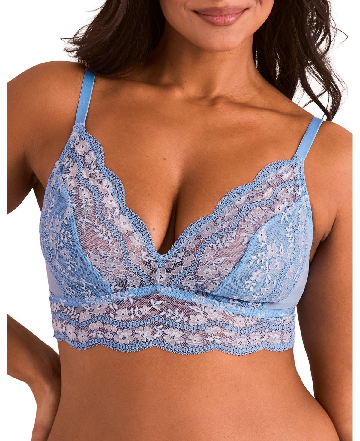 Click here for Adore Me Plus Size Suzanne Unlined Bralette Bra -... prices
