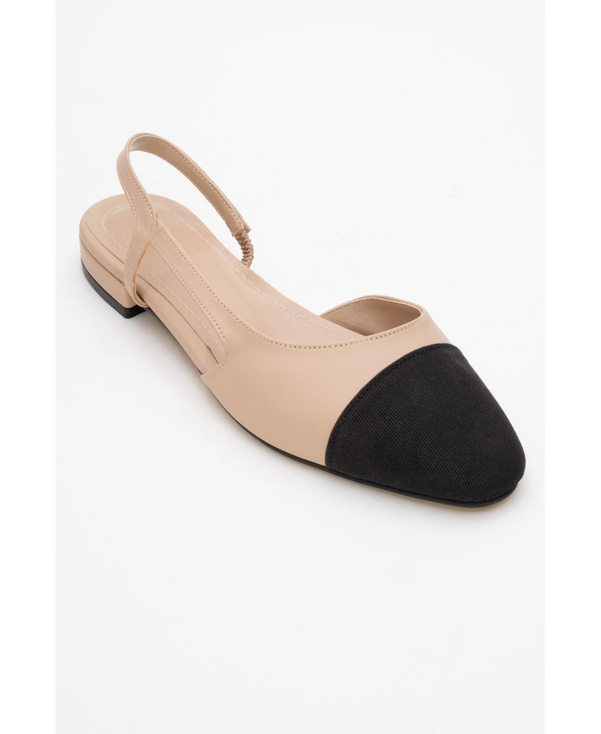 Click here for Prologue Shoes Womens Lujo Ballet Flat - Beige prices