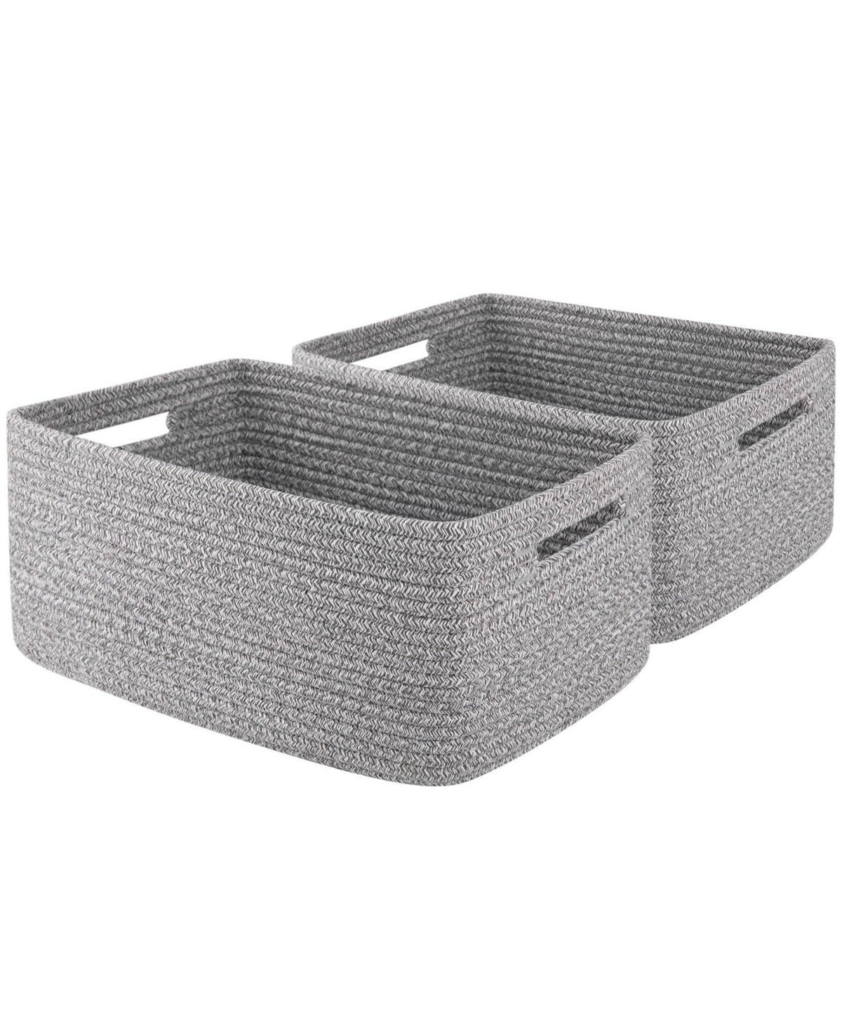 Click here for Gnuadz 2-pack Woven Rope Storage Basket Shelves Cl... prices