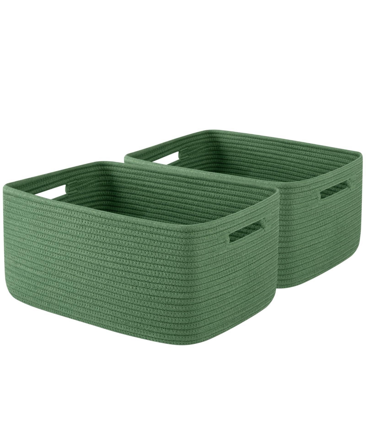Click here for Gnuadz 2-pack Woven Rope Storage Basket Shelves Cl... prices