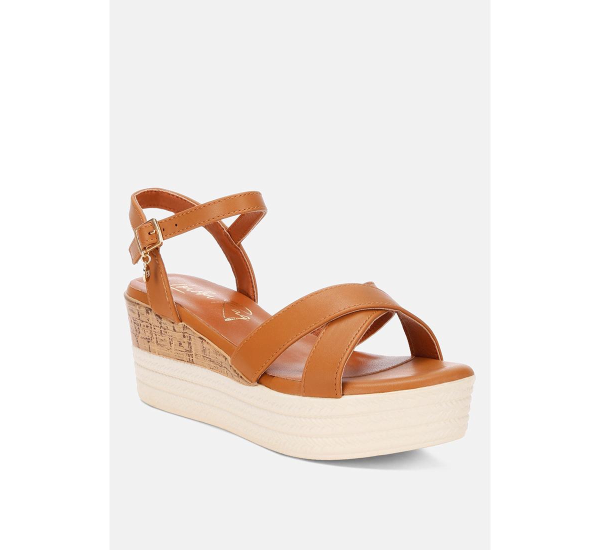 Click here for London Rag Womens Zinny Buckle Strap Contrast Heel... prices