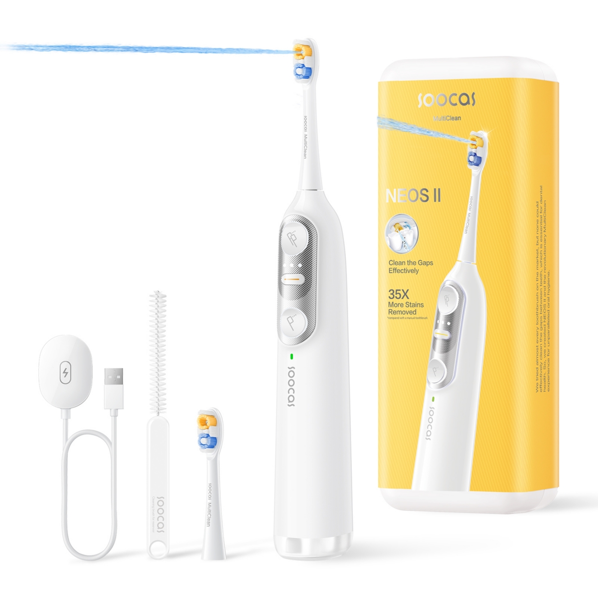 Click here for Soocas Neos Ii Electric Toothbrush with Water Flos... prices