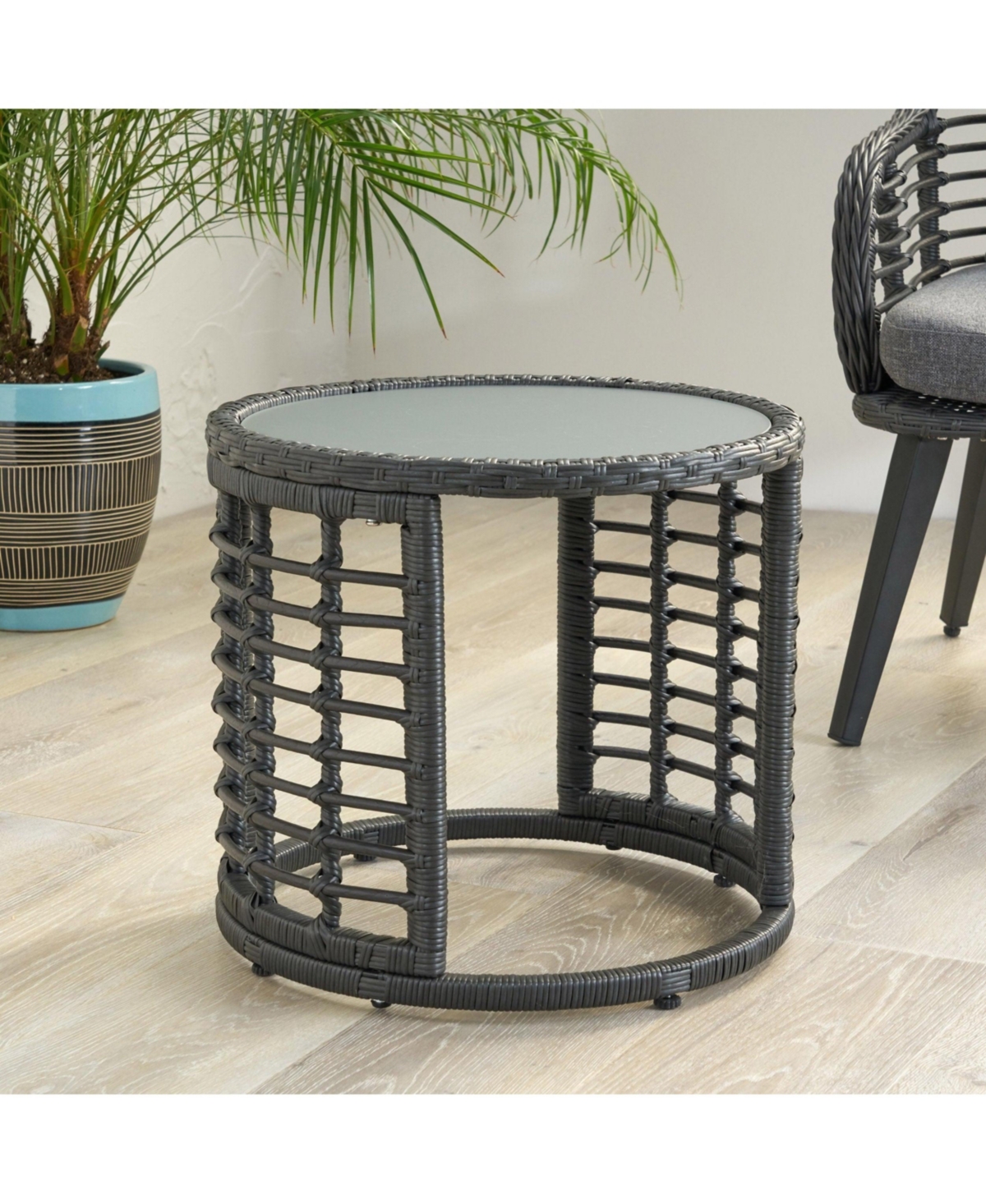 Click here for Mondawe Outdoor Side Table  Compact Patio & Balcon... prices