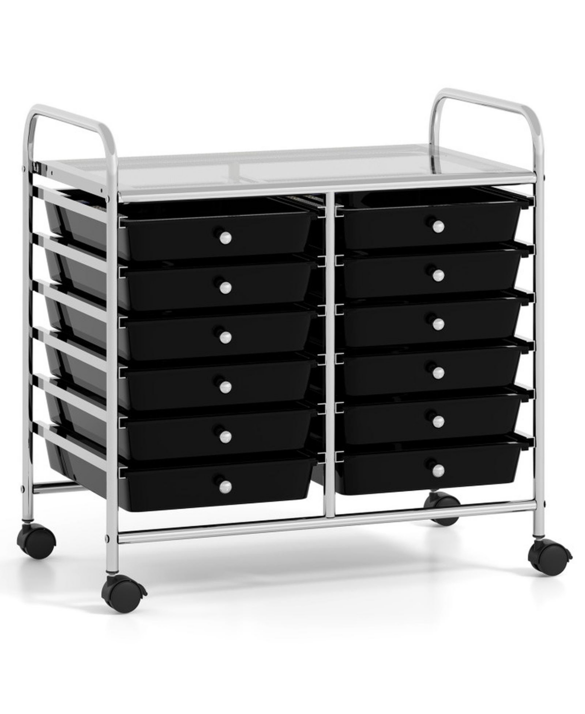 Click here for Gouun Steel-Frame 12-Drawer Rolling Organizer with... prices