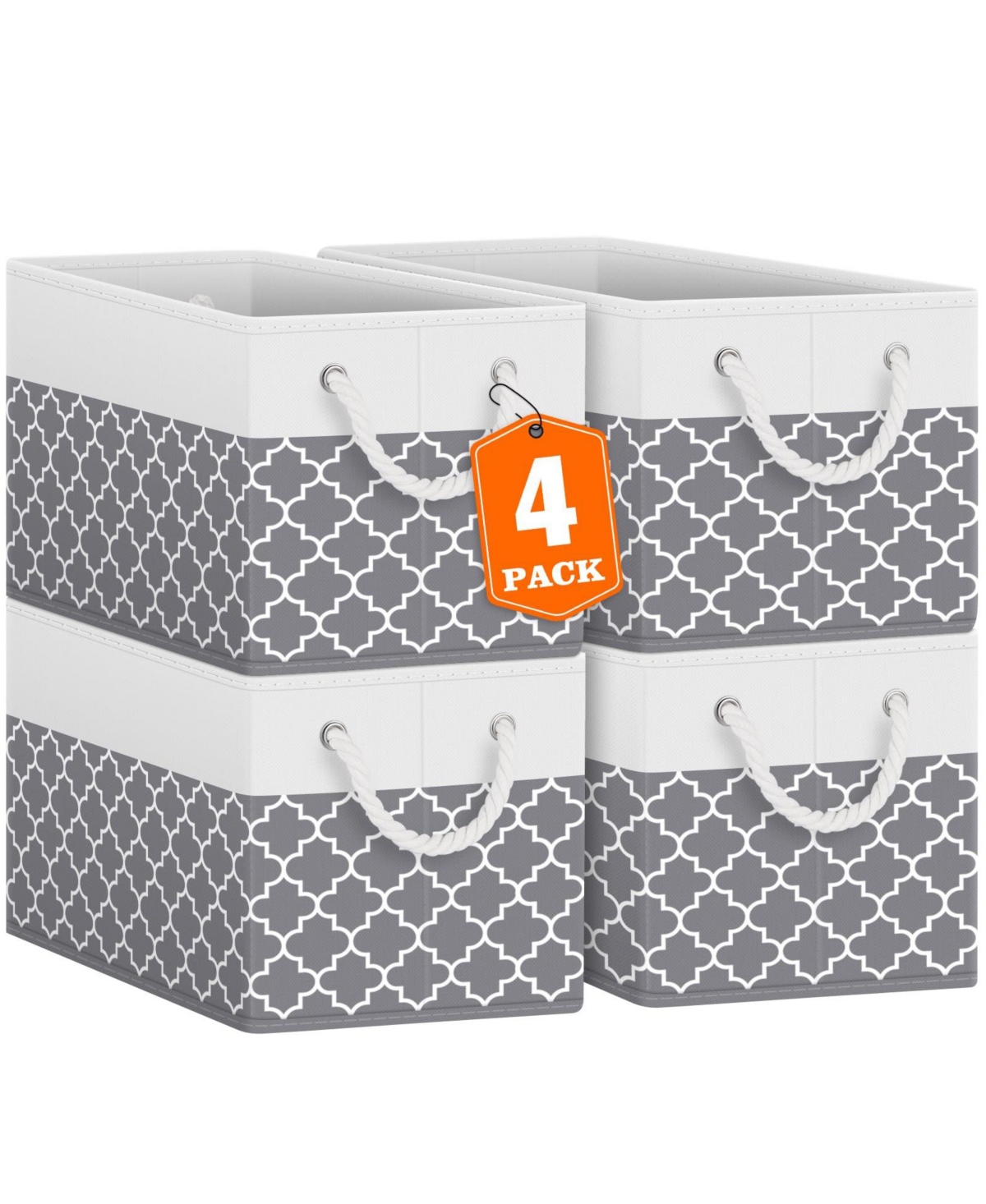 Click here for Gnuadz Foldable Storage Baskets Rope Handles Organ... prices