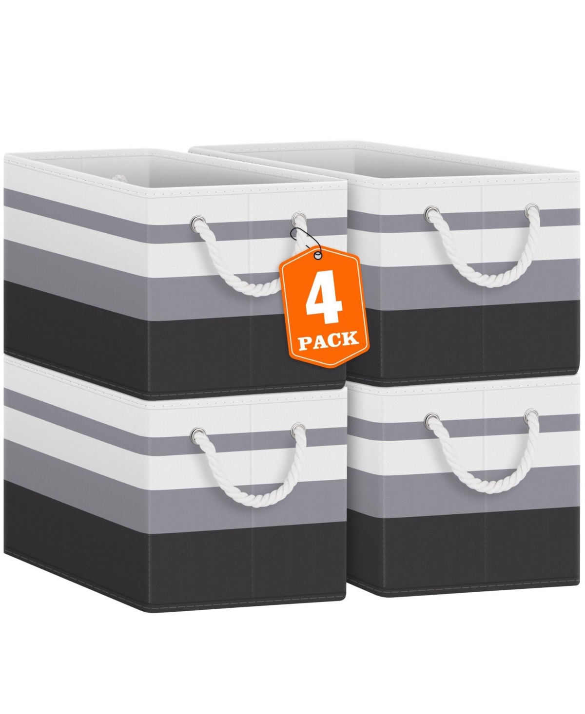 Click here for Gnuadz Foldable Storage Baskets Rope Handles Organ... prices