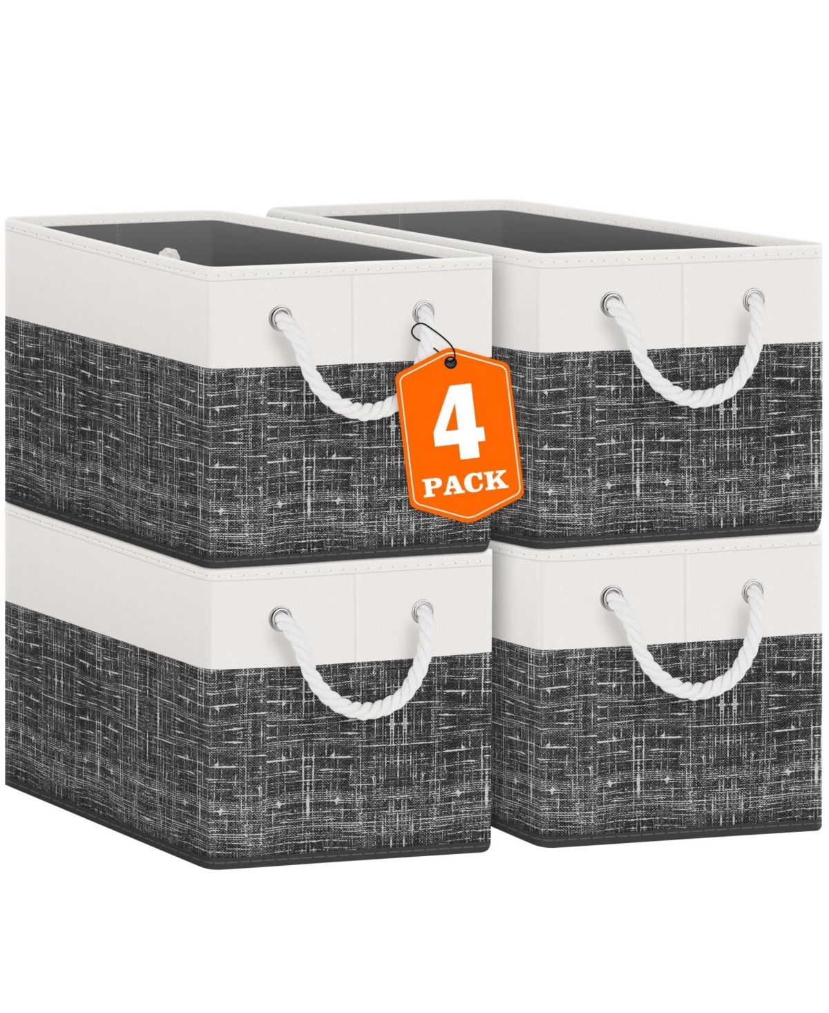Click here for Gnuadz Foldable Storage Baskets Rope Handles Organ... prices