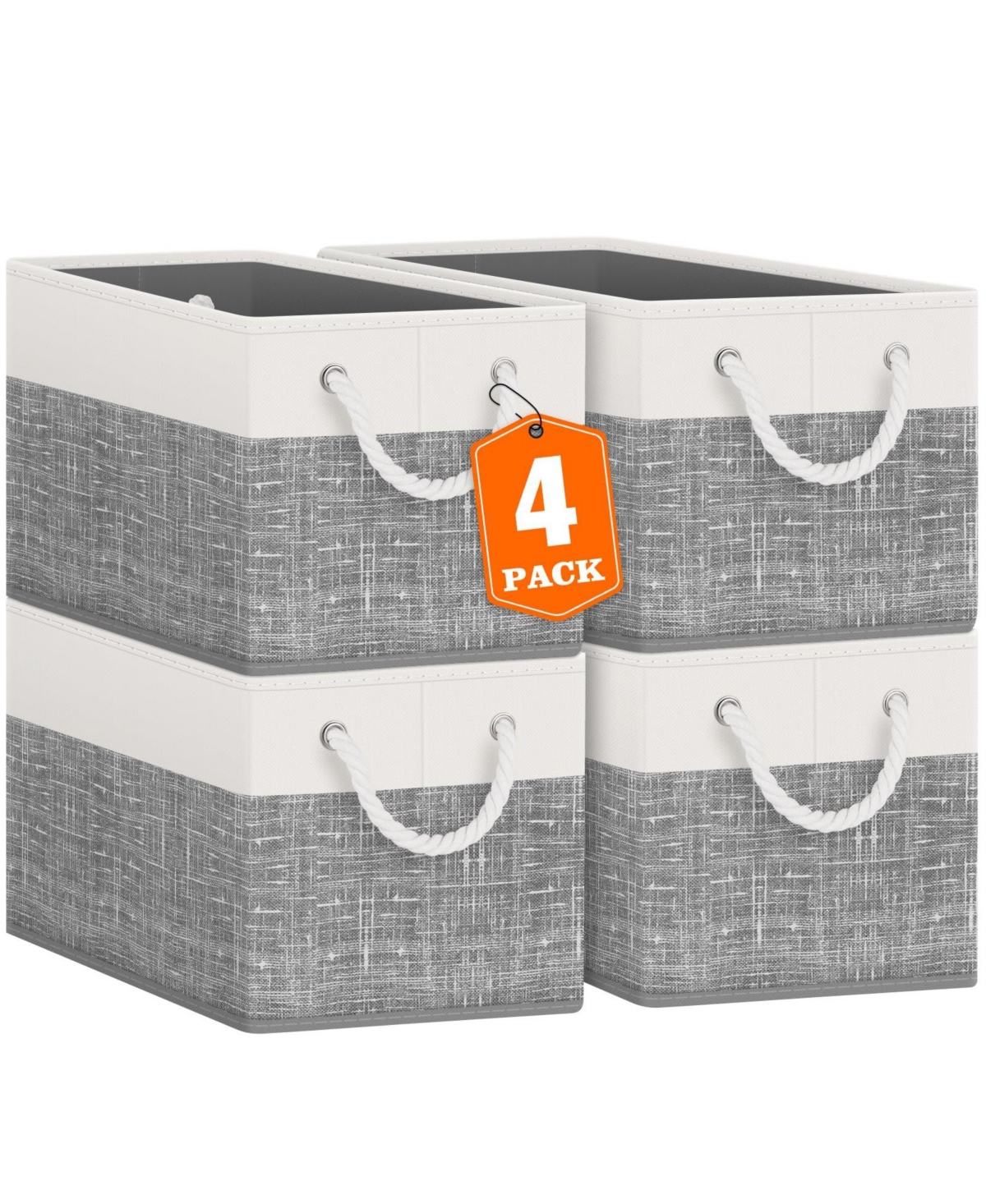 Click here for Gnuadz Foldable Storage Baskets Rope Handles Organ... prices