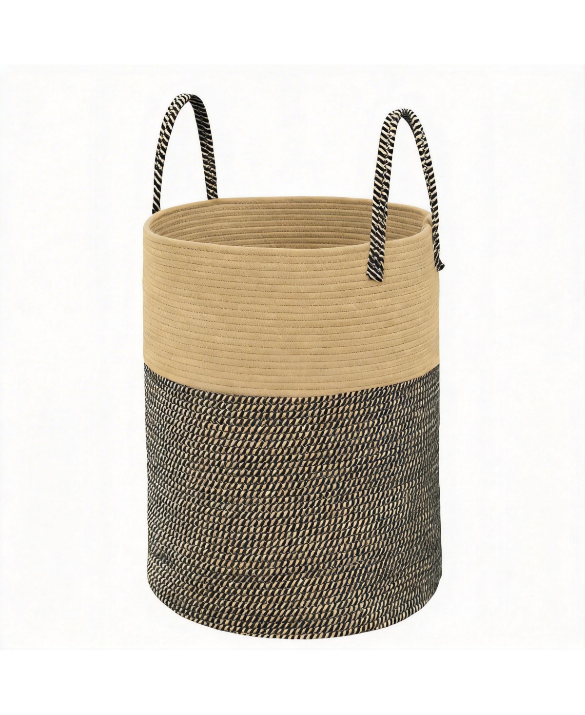 Click here for Gnuadz Woven Cotton Rope Laundry Hamper Storage Bi... prices