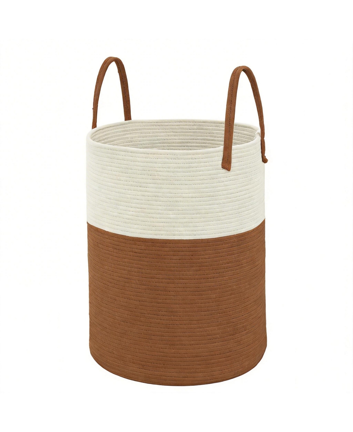 Click here for Gnuadz Woven Cotton Rope Laundry Hamper Storage Bi... prices