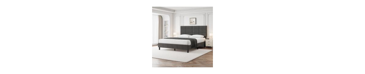 Click here for Homfan Modern Noise-Free Upholstered Platform Bed... prices