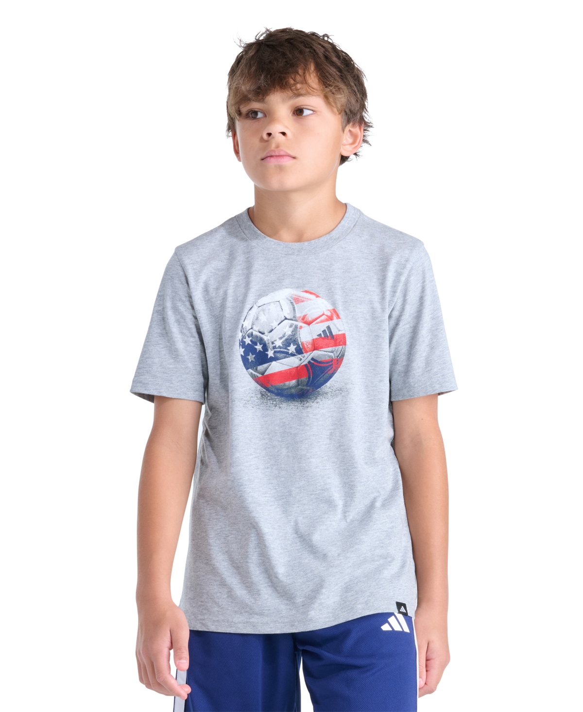 Click here for adidas Boys 8-20 Usa Photoreal Soccer Short-Sleeve... prices