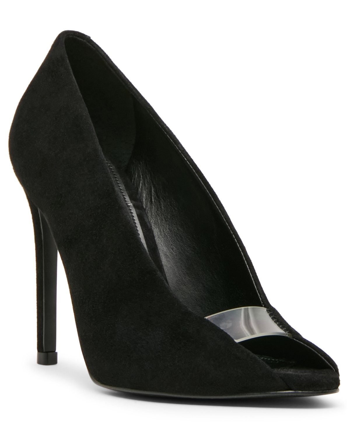 Click here for Steve Madden Womens Santino Peep Toe Pumps - Black... prices