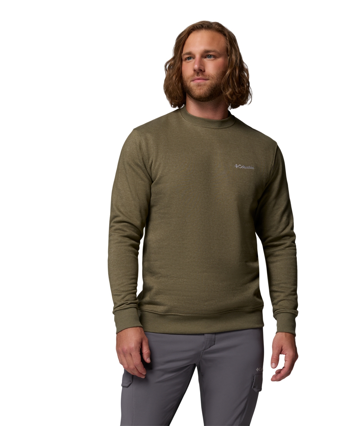 Click here for Columbia Mens Hart Mountain Ii Crew Sweatshirt - S... prices