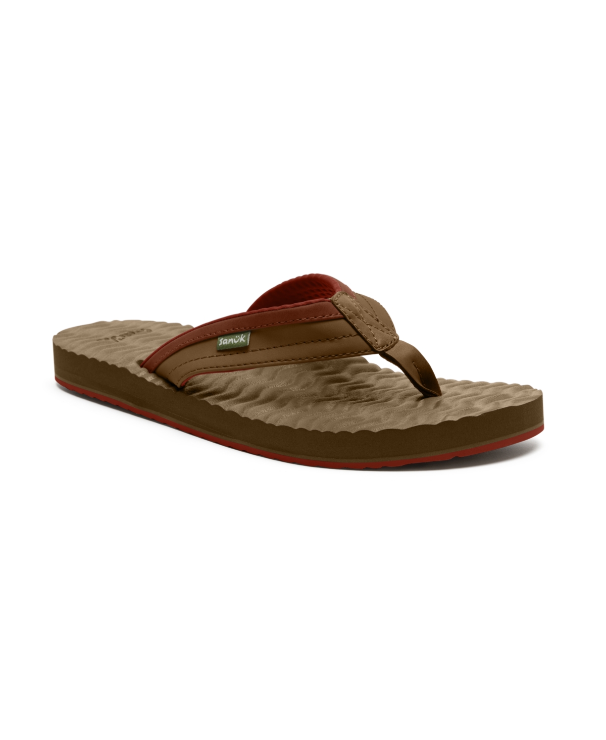 Click here for Sanuk Mens Ziggy Plush Sandals - Ermine prices
