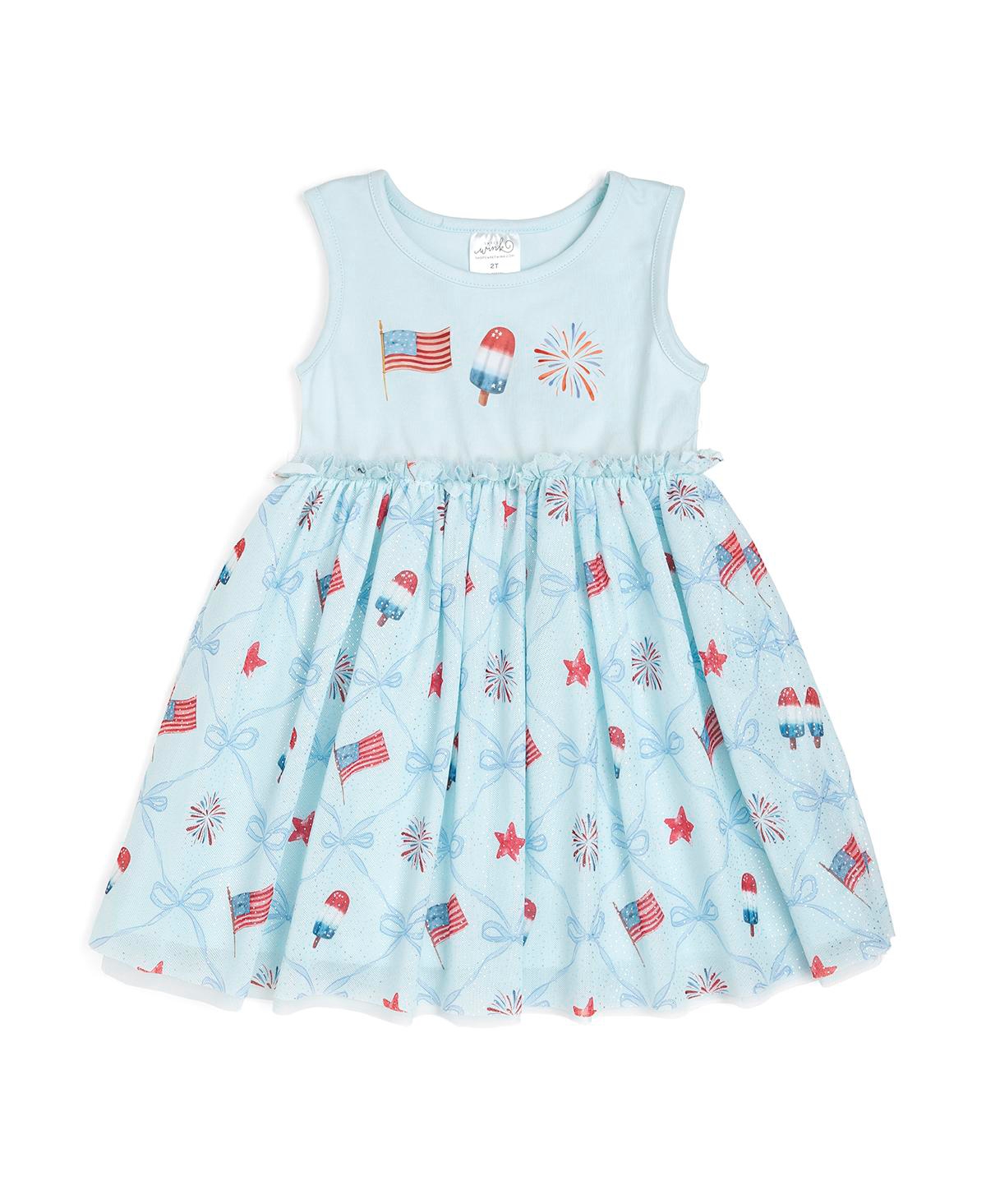 Click here for Sweet Wink Little Girls Patriotic Trellis Tank Tut... prices