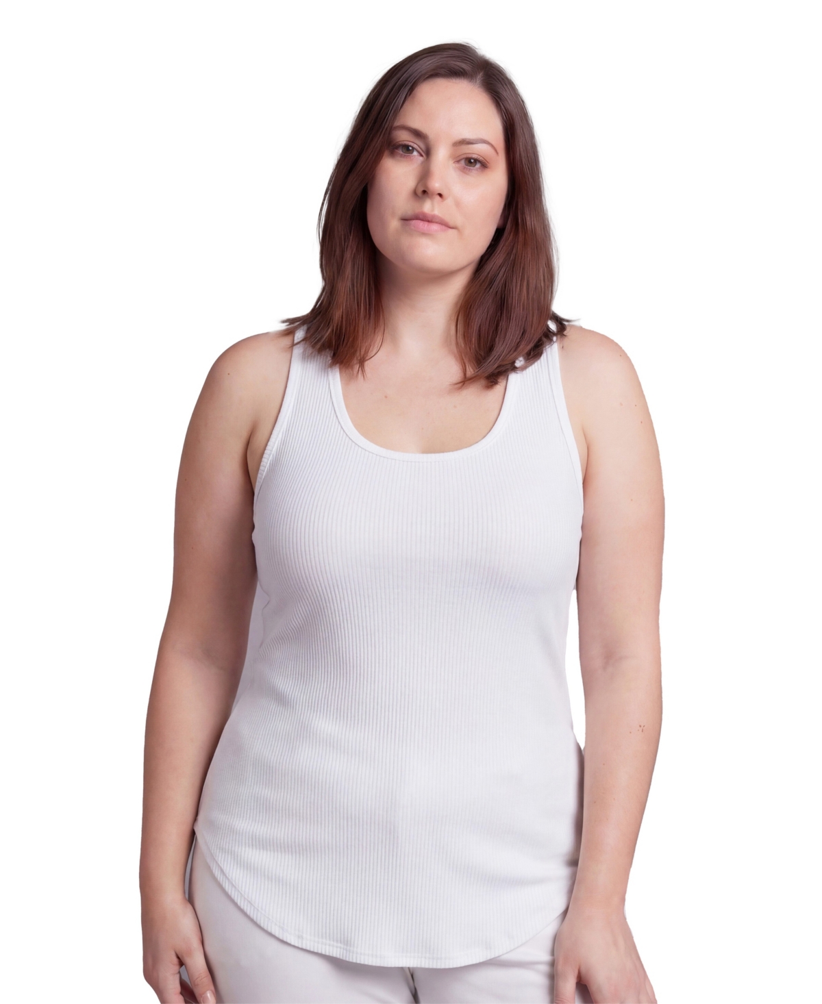 Click here for 24seven Comfort Apparel Plus Size Curvy Ribbed Kni... prices