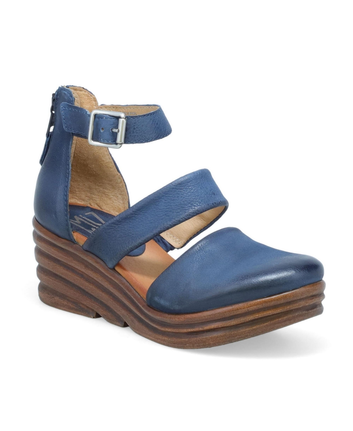 Click here for Miz Mooz Amia Womens Wedge Sandal - River prices