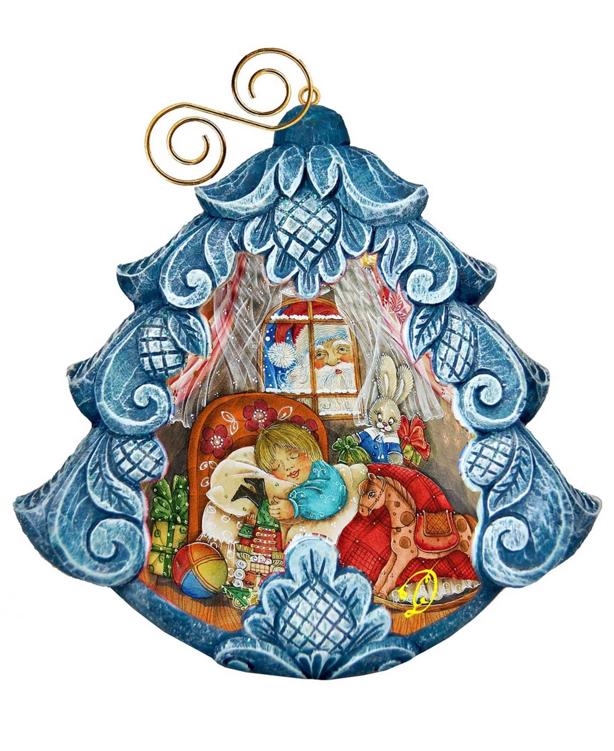 Click here for G.DeBrekht Night Before Christmas Tree Sculpted Or... prices