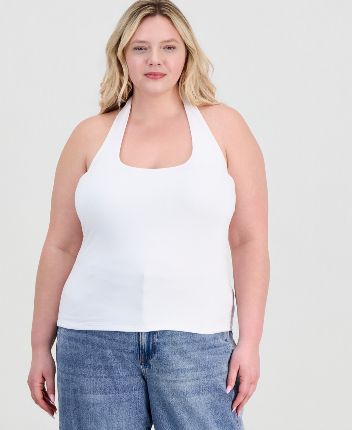 Click here for Full Circle Trends Plus Size Halter Neck Sleeveles... prices