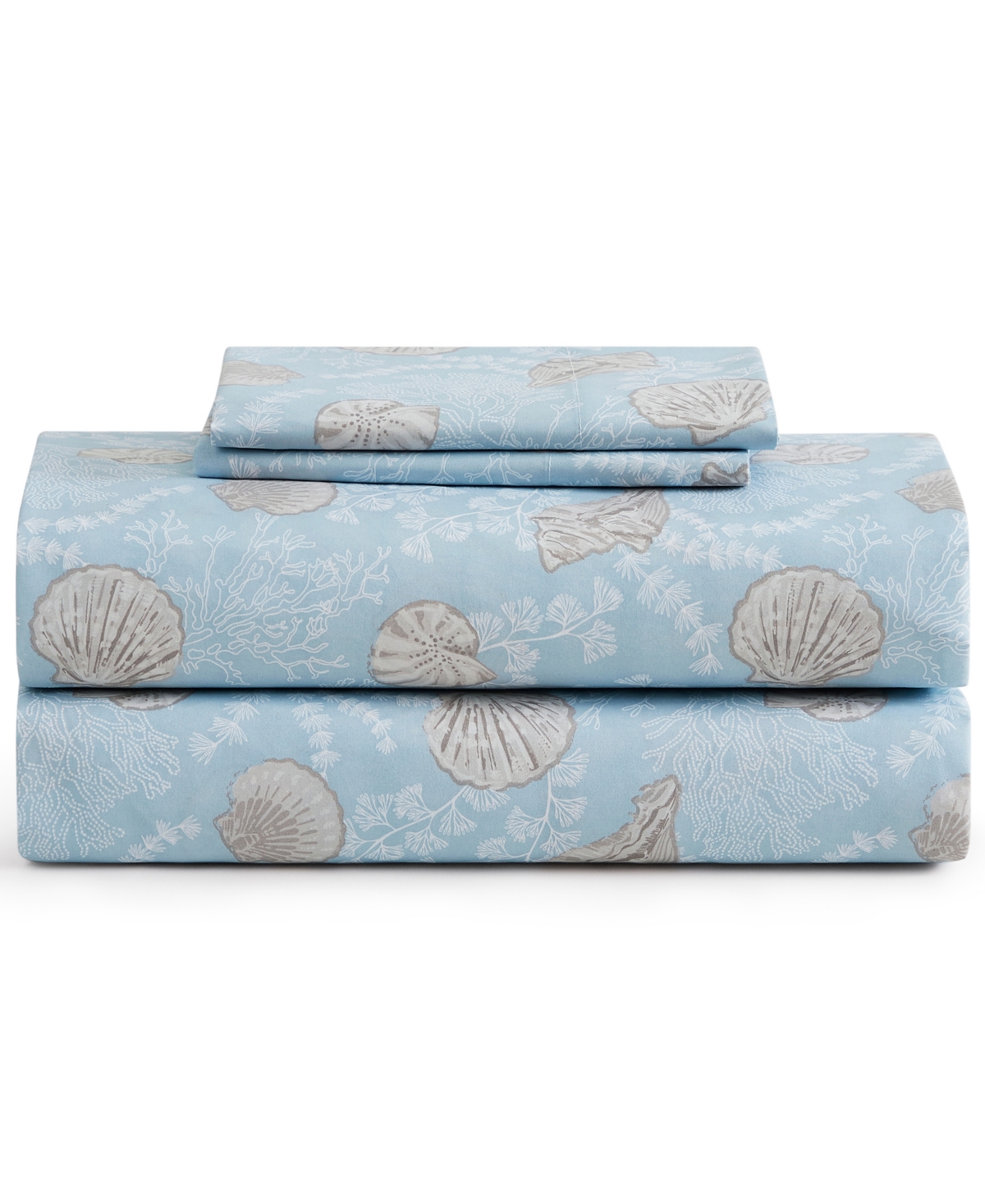 Click here for Caribbean Joe Coastal Pattern 4-Pc. Sheet Set  Kin... prices