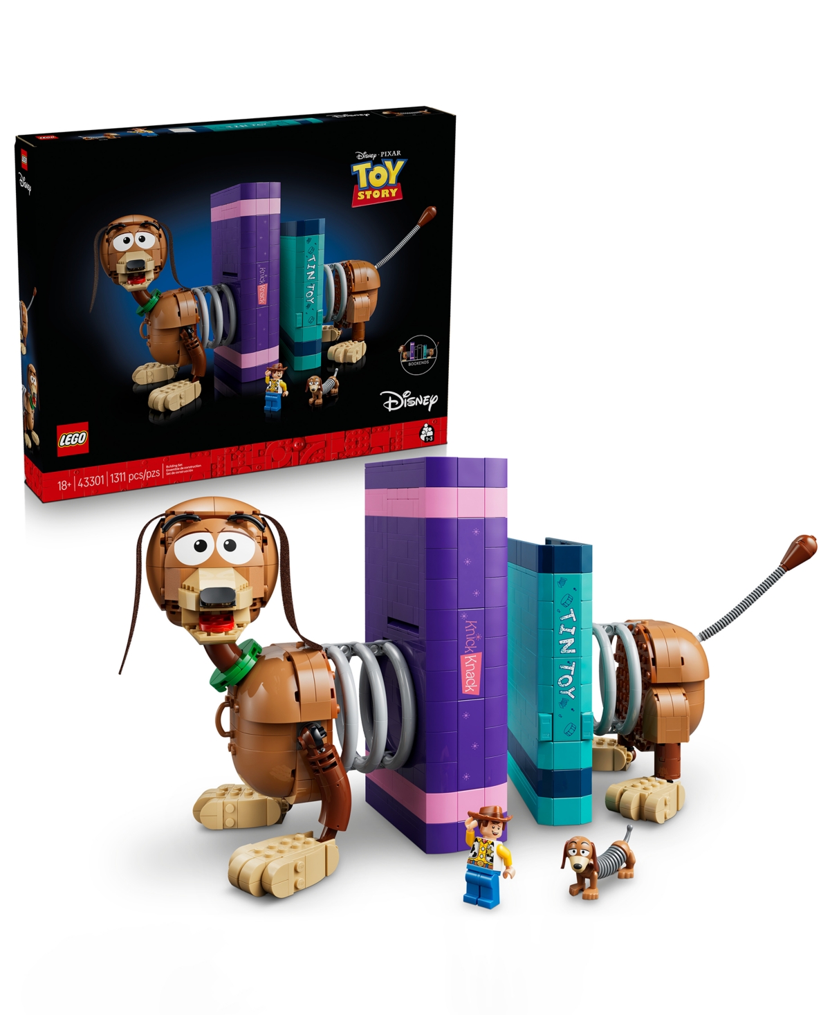 Click here for Lego Disney and Pixar Toy Story Slinky Dog Bookend... prices