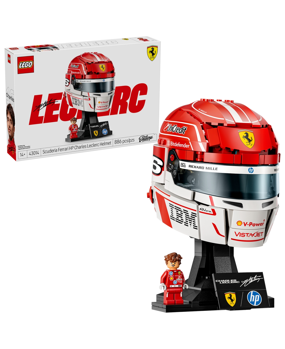Click here for Lego Editions Scuderia Ferrari Hp Charles Leclerc... prices