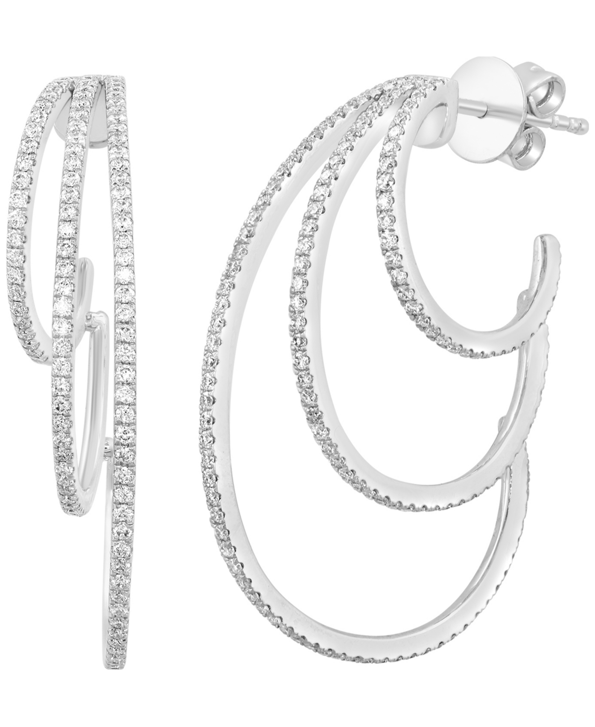Click here for Effy Collection Diamond (7/8 ct. t.w.) Earrings in... prices