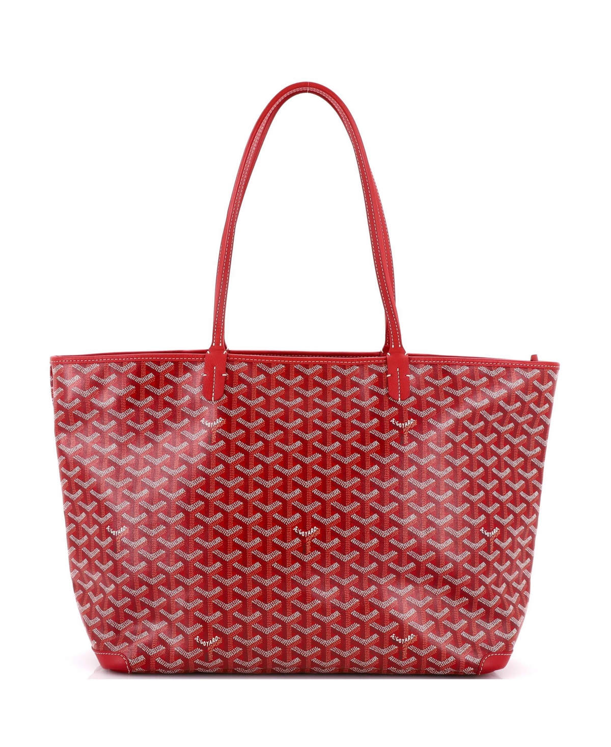 Click here for Pre-Owned Goyard Mm Artois Tote Coated Canvas - Re... prices