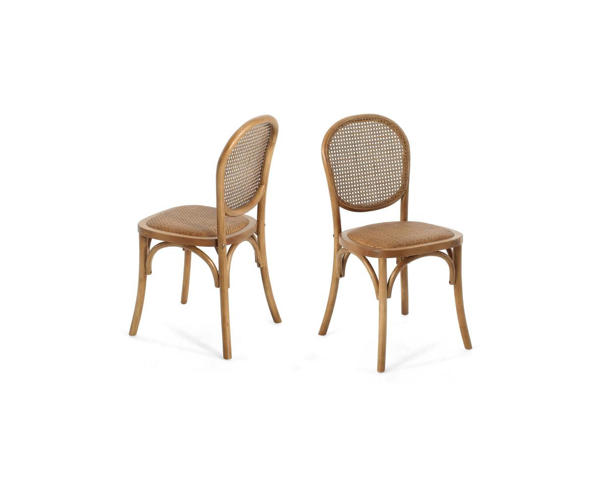 Click here for sumyeg Wooden Dining Chairs Set of 2 Solid Wood Si... prices