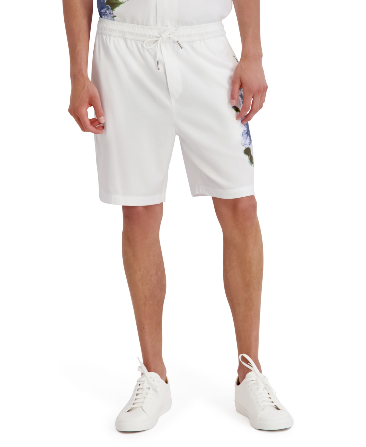 Click here for Karl Lagerfeld Paris Mens Oversized Floral Shorts... prices