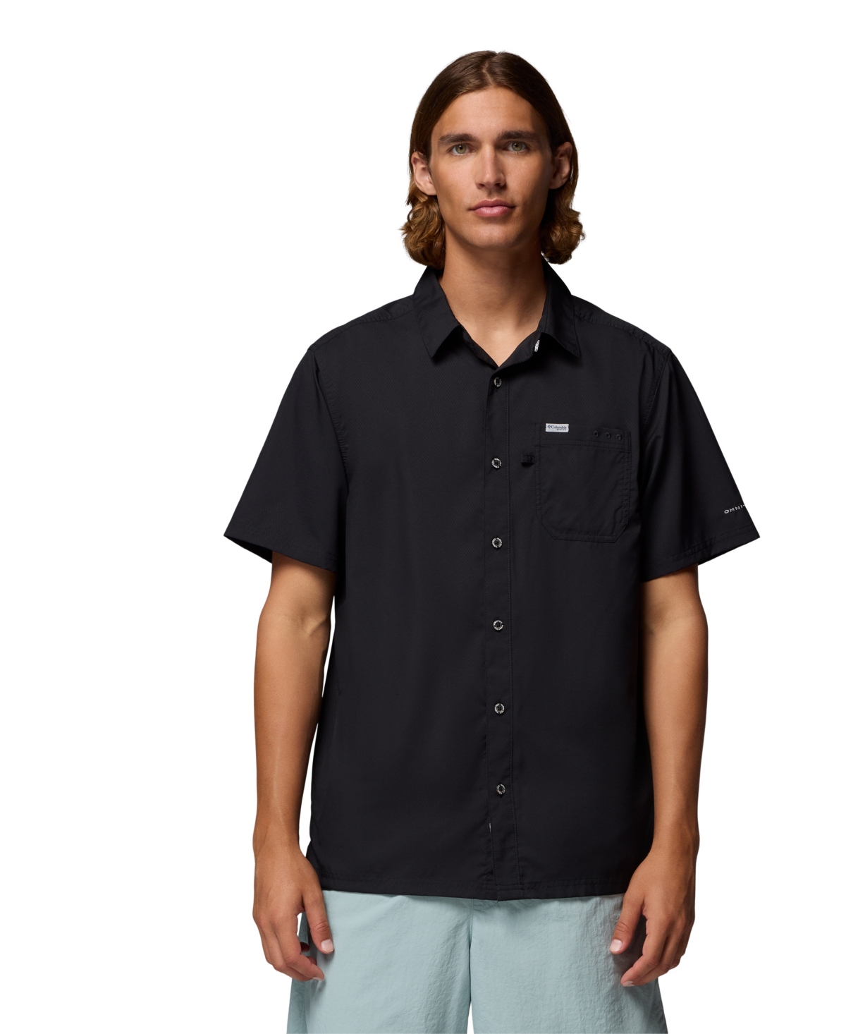 Click here for Columbia Mens Slack Tide Camp Shirt - Black prices