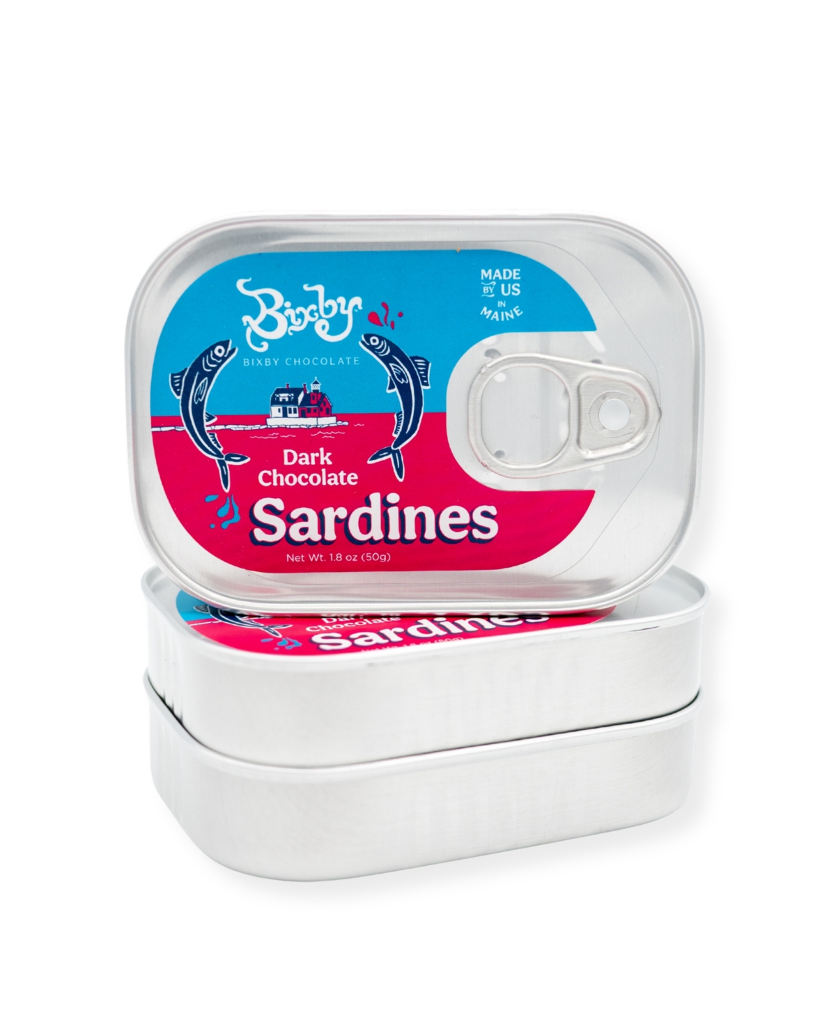 Click here for Bixby Chocolates Dark Chocolate Sardines  3 Pack prices