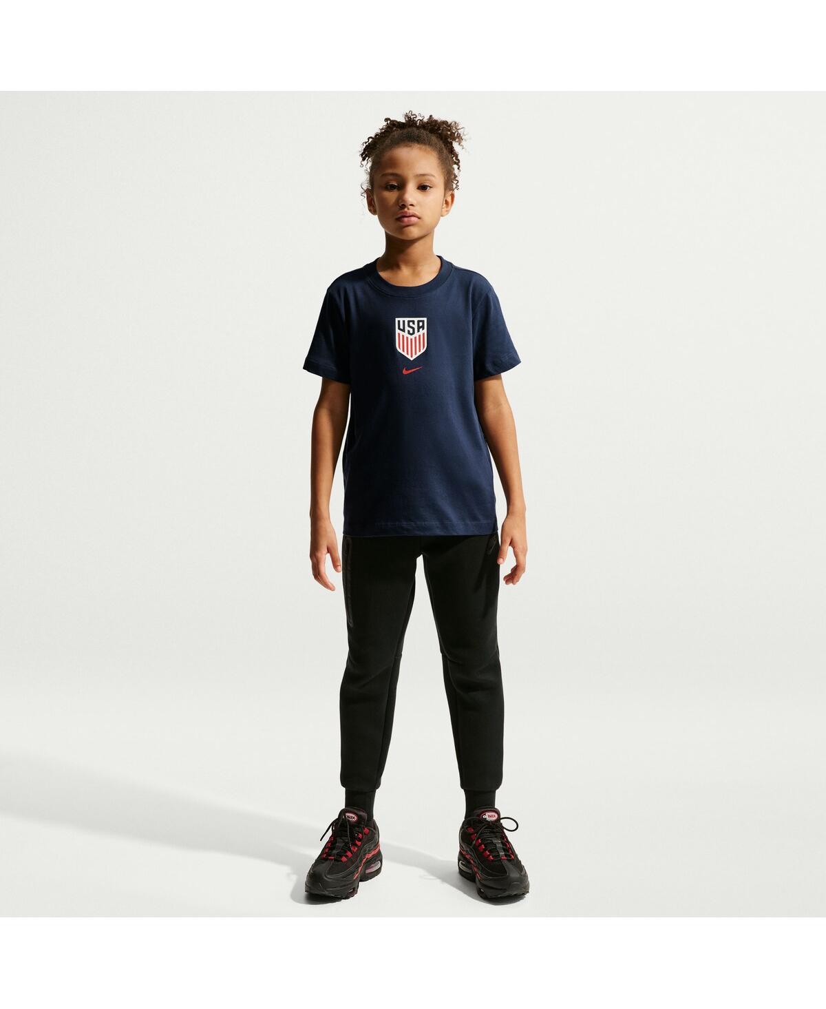 Click here for Nike Big Boys and Girls Blue Usmnt Crest T-Shirt -... prices