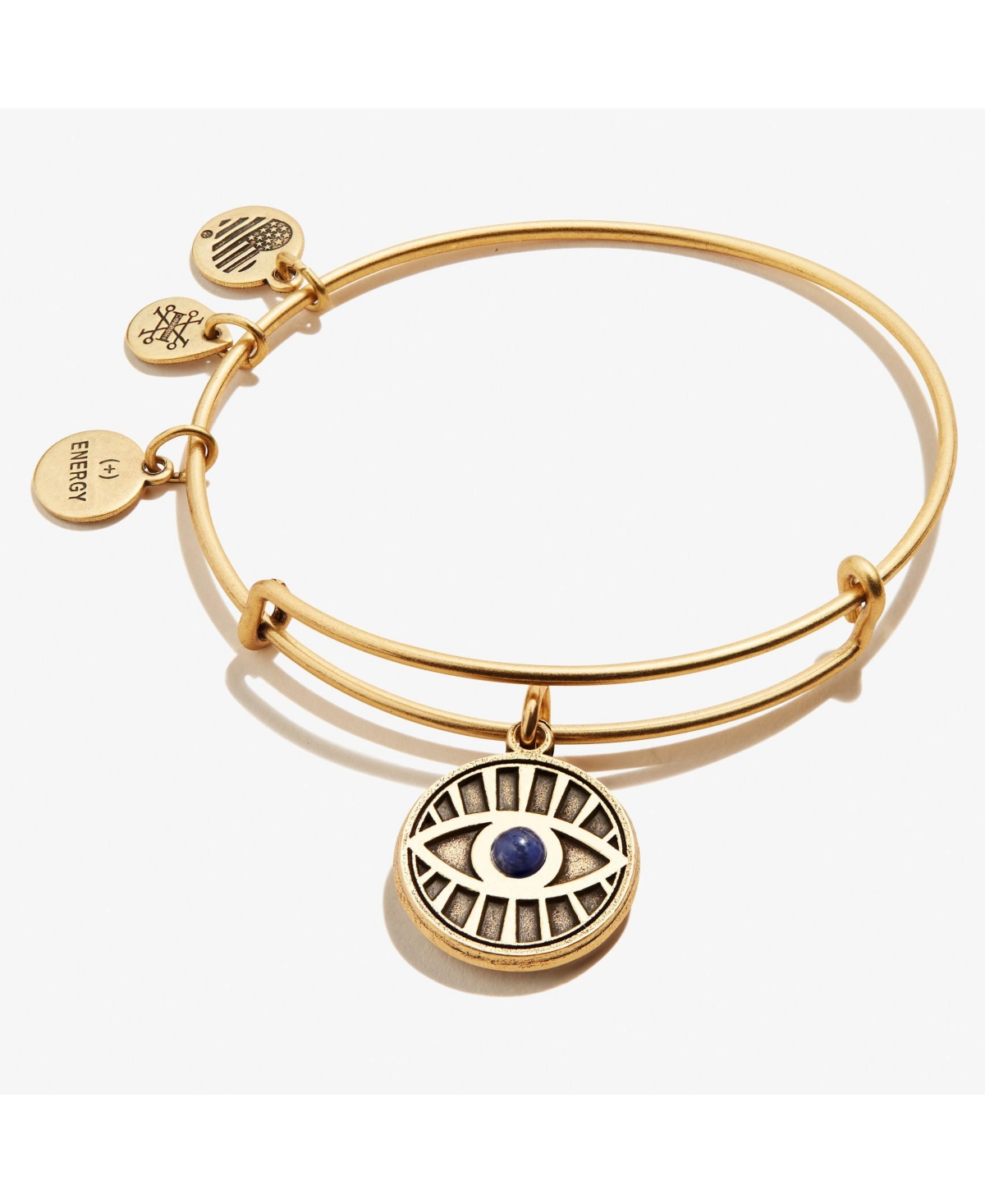 Click here for Alex and Ani Evil Eye + Sodalite Charm Bangle prices