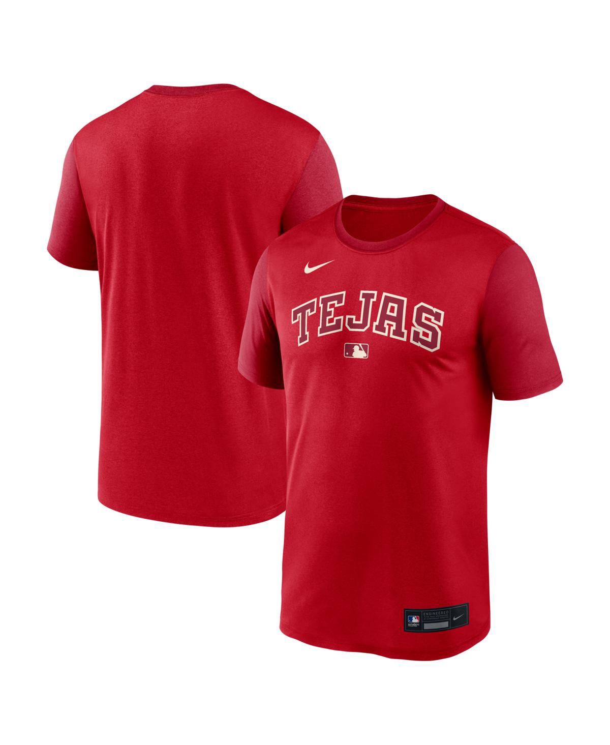 Click here for Nike Mens Red Texas Rangers 2026 City Connect Auth... prices