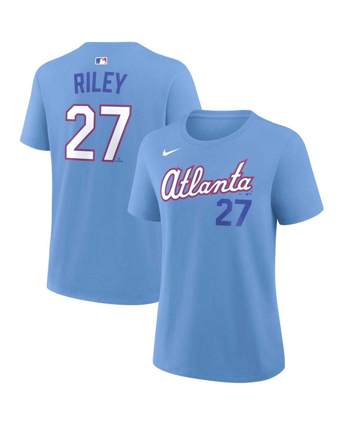 Click here for Nike Womens Austin Riley Light Blue Atlanta Braves... prices