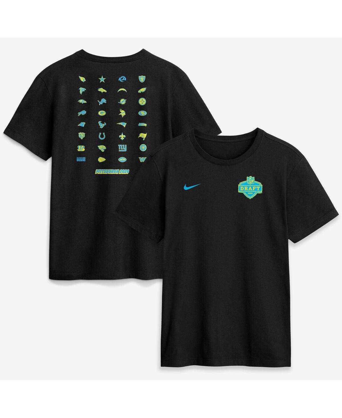 Click here for Nike Mens Black 2026 Nfl Draft Pocket Pass T-Shirt... prices