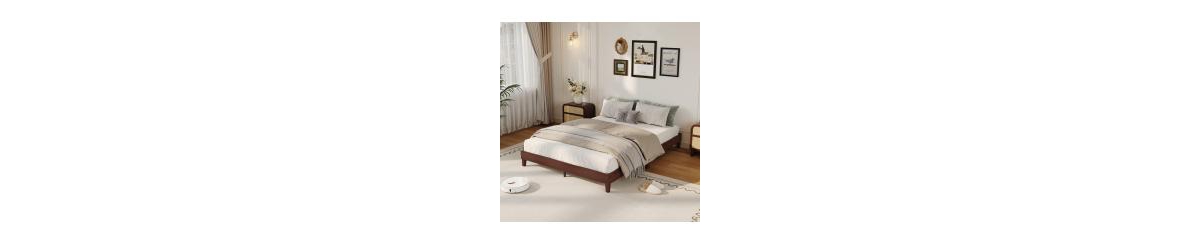 Click here for Homfan Sturdy and Noise-Free Support - Wooden Plat... prices