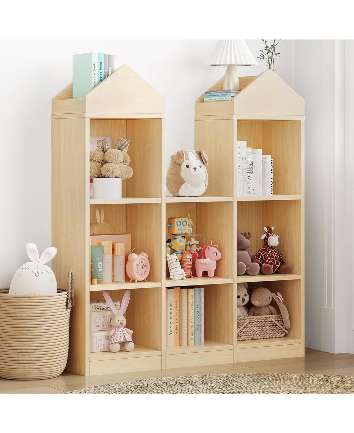 Click here for gaomon Toy Storage Organizer 8-Cubby Kids Bookshel... prices