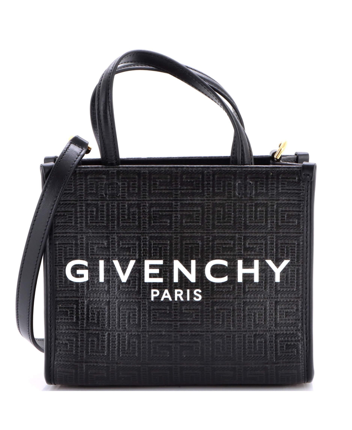 Click here for Pre-Owned Givenchy Mini G-Tote 4G Embossed Coated... prices
