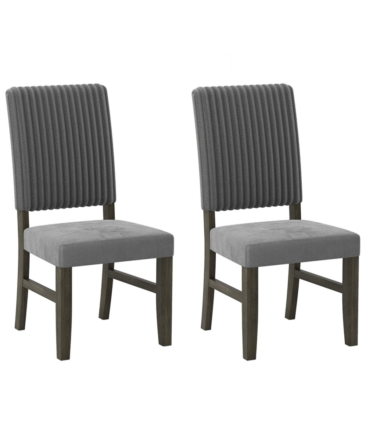 Click here for Gymax Dining Chair Set of 2 Mid-Century Modern Vel... prices