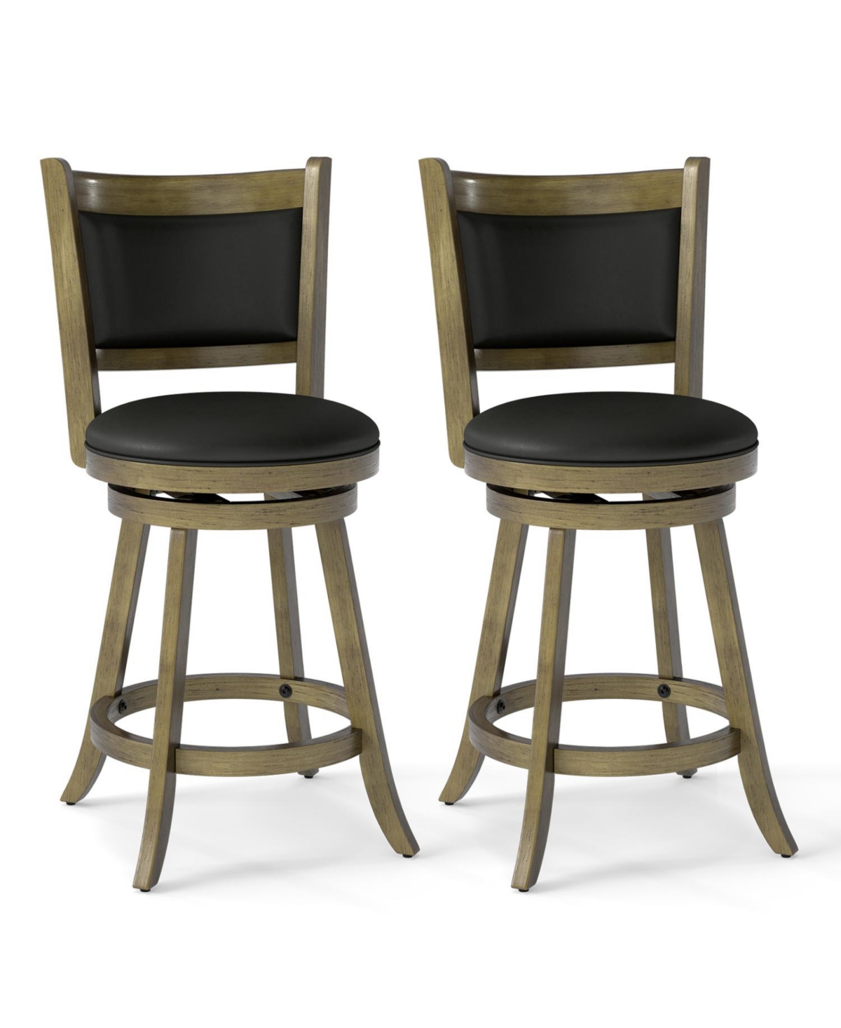 Click here for Slickblue Upholstered Counter Height Bar Stools 24... prices