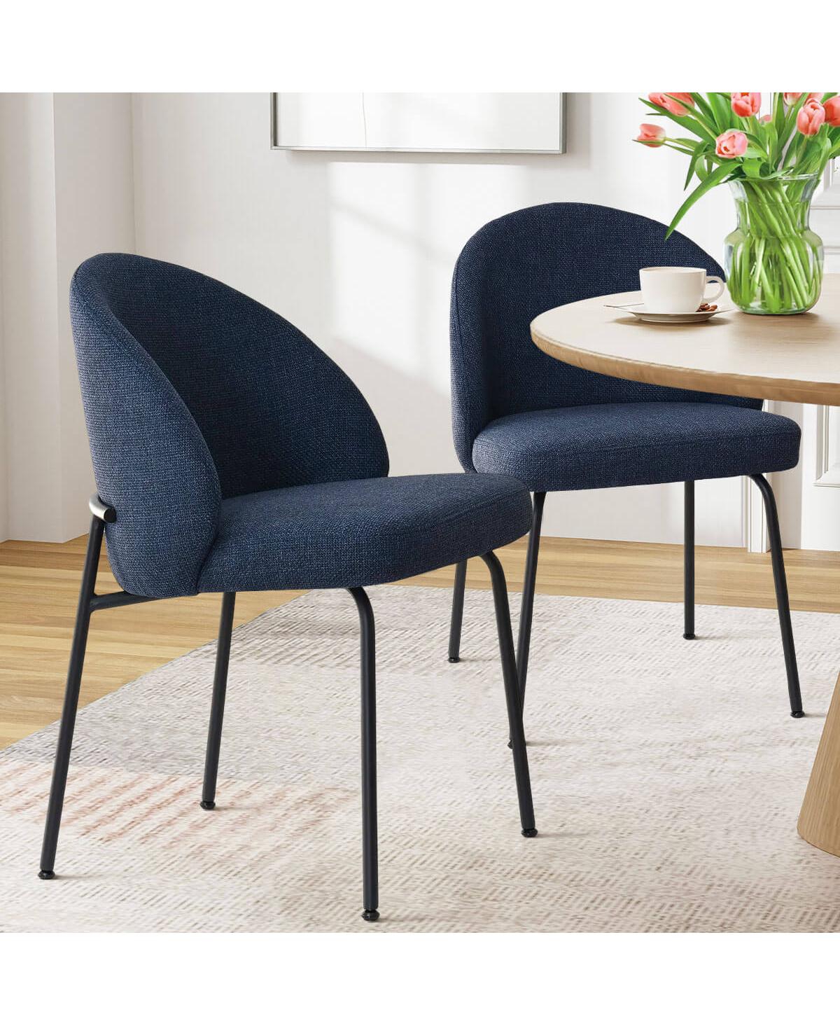 Click here for Maison Boucle Modern Upholstered Dining Side Chair... prices