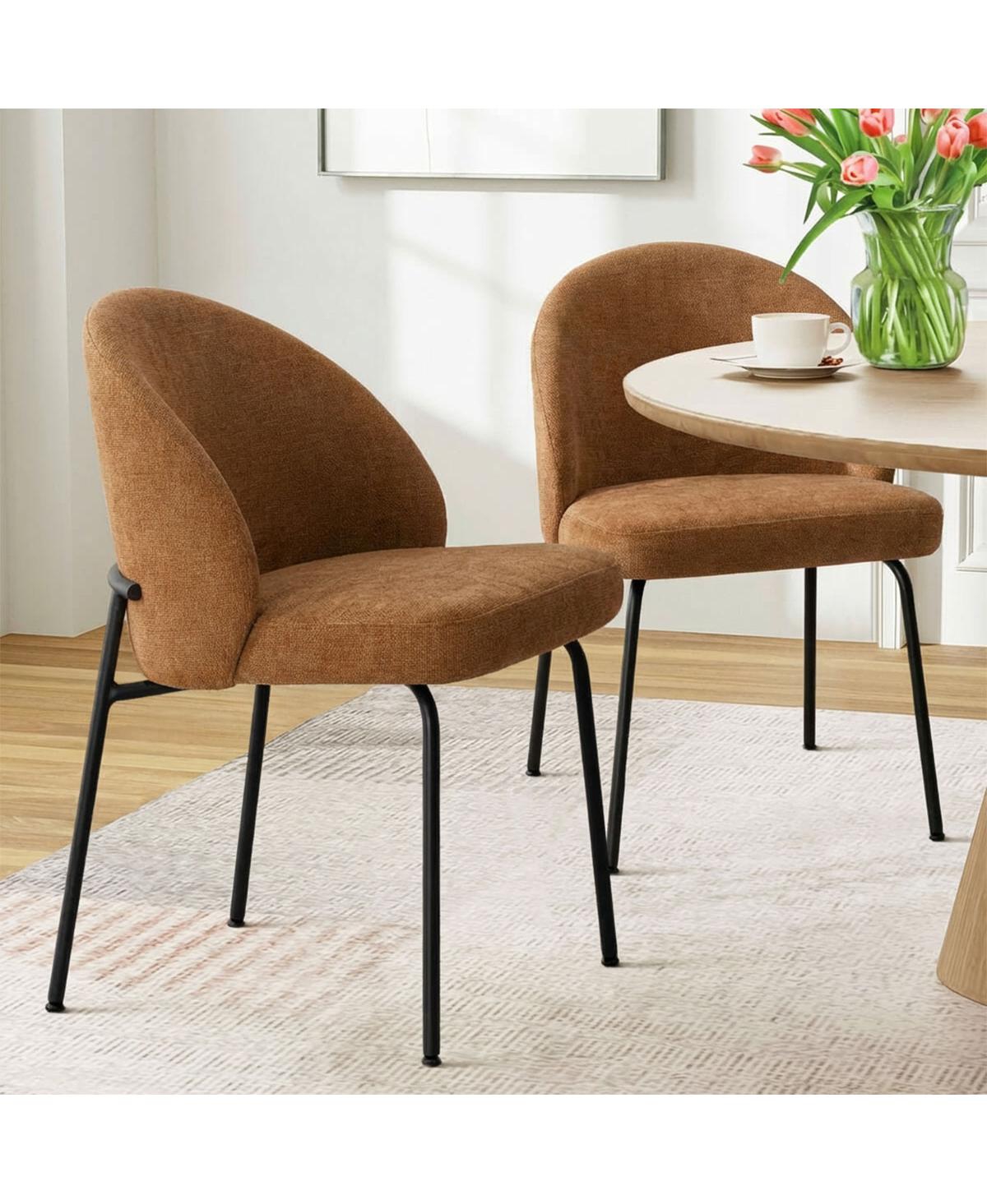 Click here for Maison Boucle Modern Upholstered Dining Side Chair... prices