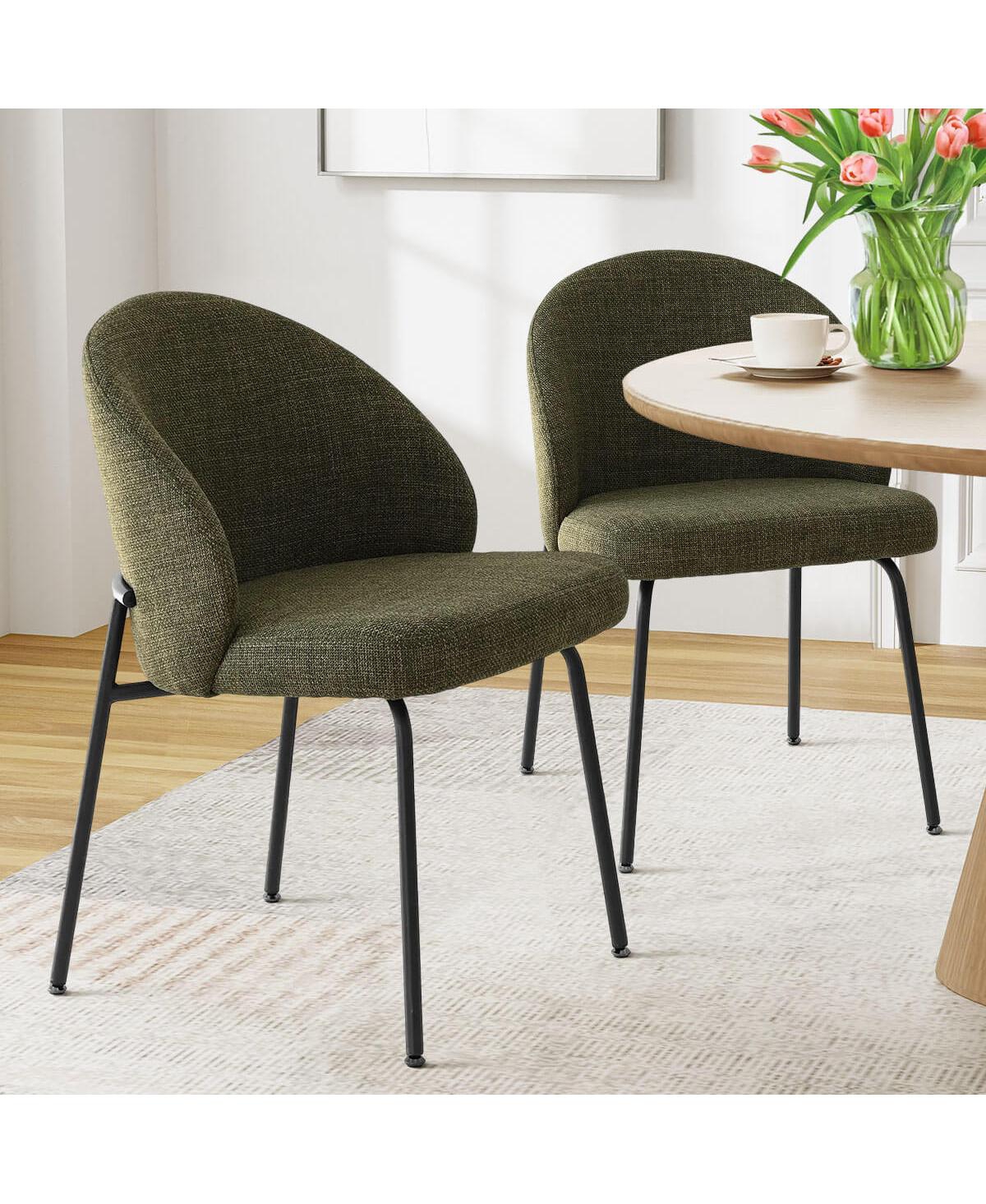 Click here for Maison Boucle Modern Upholstered Dining Side Chair... prices